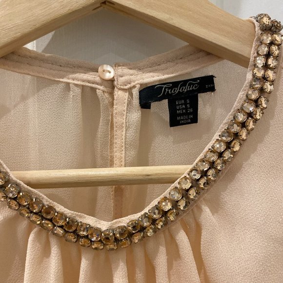 Zara | Tops | Zara Light Ballet Pink Sheer Top | Poshmark